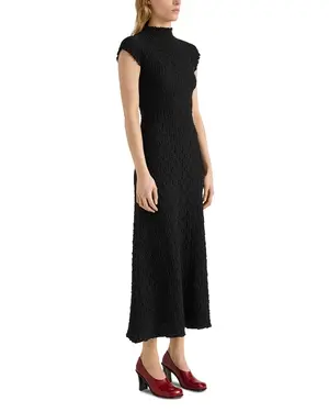 Proenza Schouler White Label Cleo Textured Maxi Dress