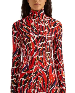 Proenza Schouler White Label Mabel Printed Jersey Dress