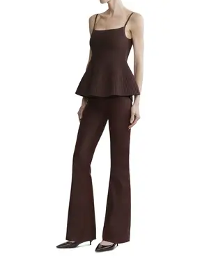 DL1961 Peplum Instasculpt Rib Tank Top