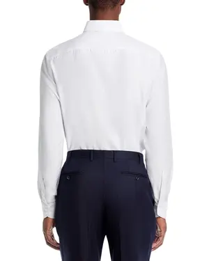 Canali Vertical Weave Dress Shirt - Light Purple