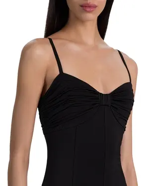 Alice + Olivia Irina Godet Maxi Dress