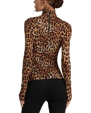 Alice + Olivia Delaina Turtleneck Top