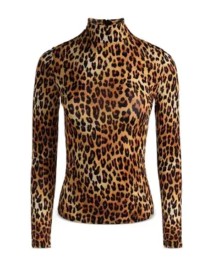Alice + Olivia Delaina Turtleneck Top