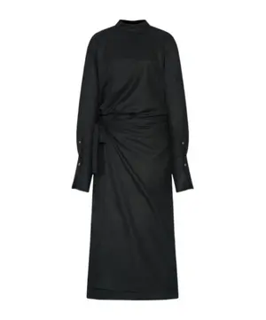 THE ROW Thalassa Maxi Dress - Black