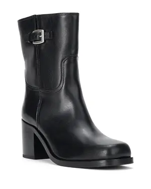 Staud Brooklyn Buckled Ankle Boots - Black