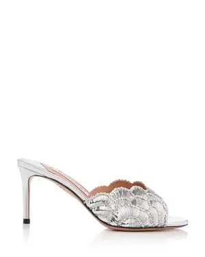 AQUAZZURA Ce Soir Pointed Mule Pumps