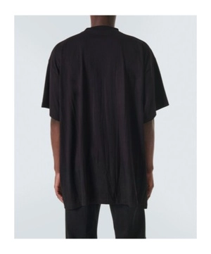 Balenciaga Metal Bb Cotton Jersey T-shirt