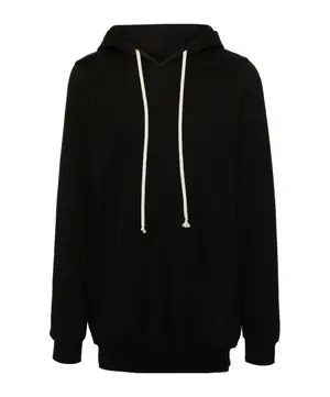 Rick Owens Porterville Drawstring Hoodie - Black