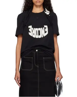 COURREGES Graphic Print T-shirt
