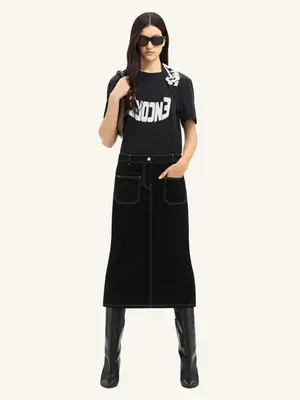 COURREGES Graphic Print T-shirt