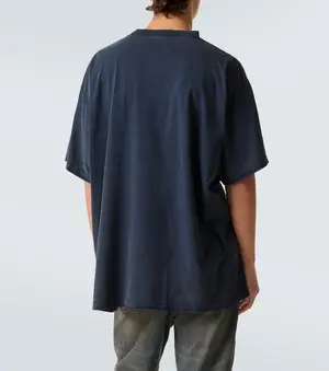 Balenciaga Printed Cotton Jersey T-shirt