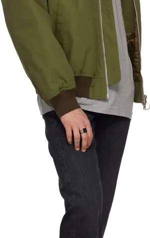 Tom Wood Cushion Onyx Ring