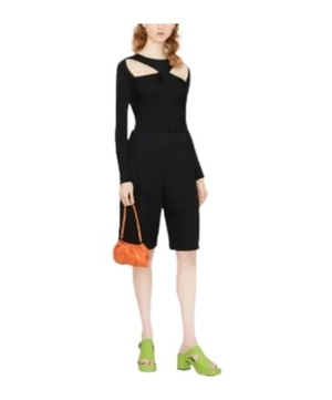 SELF-PORTRAIT Hollow-out Knit Top