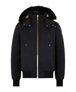 Moose Knuckles Moose Knuckles Gold Series Ballistic Bomber Jacket Black/black