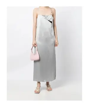 LOW CLASSIC Cut-out Sleeveless Midi Dress
