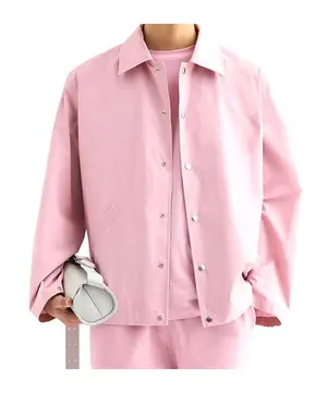 JIL SANDER Button Logo Shirt Jacket
