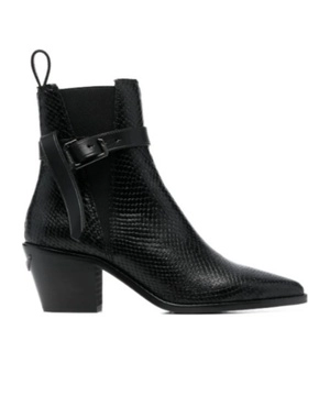 Zadig&Voltaire Tyler 65mm Cowboy Boots - Black