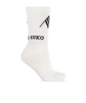 Attico Intarsia-logo Socks