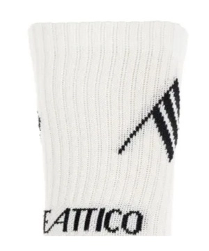 Attico Intarsia-logo Socks