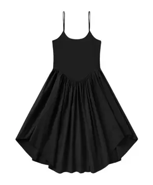 Citizens Of Humanity Ari Spaghetti-strap Midi Dress - Black