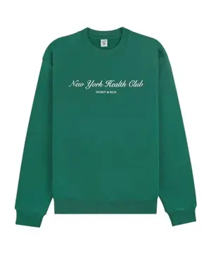 SPORTY  RICH Sporty & Rich Cotton Crewneck Sweatshirt - No