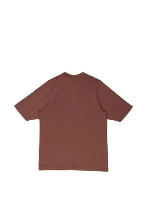 Rick Owens Seam-detail Crew-neck T-shirt - Brown