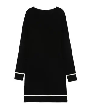 Liu Jo V-neck Logo-embellished Dress