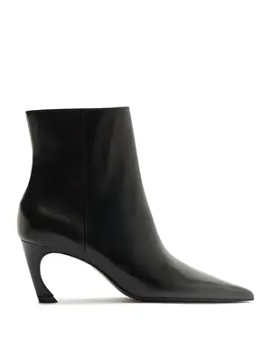 Schutz Lexi Leather Ankle Boots