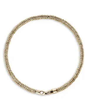John Hardy 14k Yellow Heishi Bead Bracelet