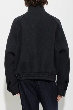 DARKPARK Herringbone Wool Bomber Jacket