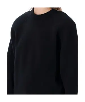THE FRANKIE SHOP Lina Padded Shoulder Sweater