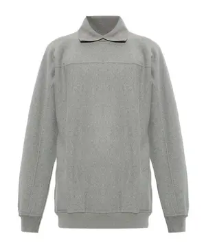 DARKPARK Oversized Long-sleeve Polo Shirt