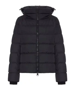Herno Zip-up Hooded Quilted Jacket