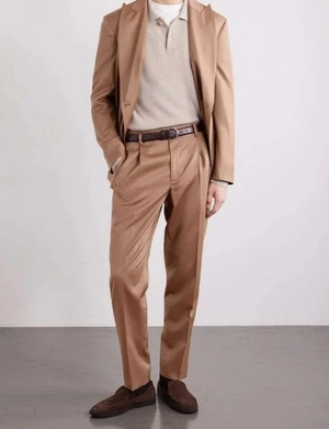 Barena Venezia Wool Pleated Trousers