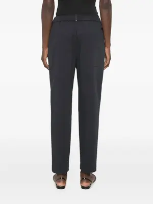 Fabiana Filippi Twill Weave Elasticated Waist Straight-leg Trousers