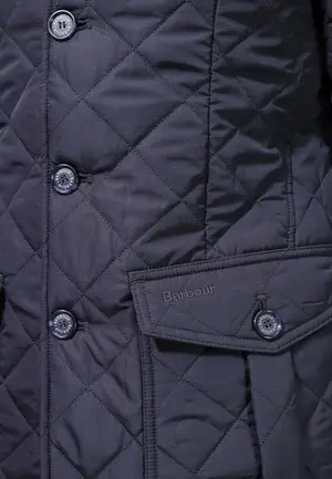 Barbour Quilted High Neck Jacket
