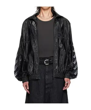 LU'U DAN Logo Windproof Jacket