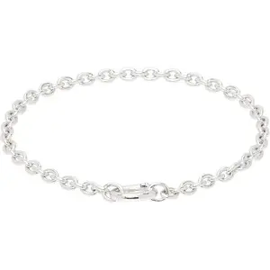 Tom Wood Ada Slim Bracelet In Rhodium-plated Sterling Silver