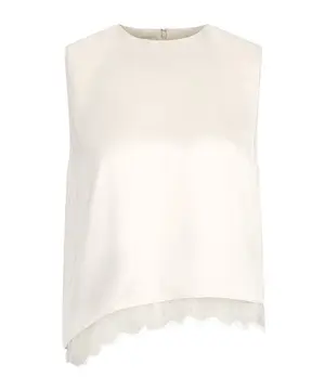 Vince Round-neck Sleeveless Top