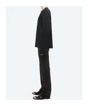 Helmut Lang Logo-embroidered Long-sleeved T-shirt