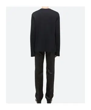 Helmut Lang Logo-embroidered Long-sleeved T-shirt