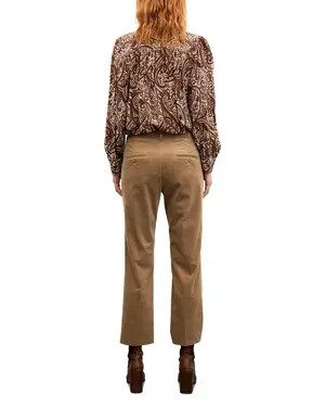 Gerard Darel Cotton Stretch Corduroy Pants