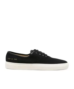 COMMON PROJECTS Four Hole Lace-up Sneakers - Black