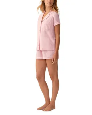PETITE PLUME Cotton Lightweight Short Pajama Set