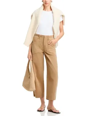 Vince Washed Cotton Utility Pants