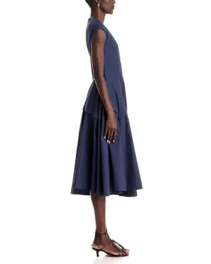 A.REN Cotton Cap Sleeve Midi Dress