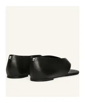 COURREGES Open Thong Strap Sandals