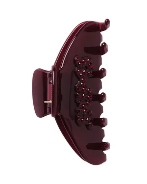 SKIMS Mini Claw Clip - Currant