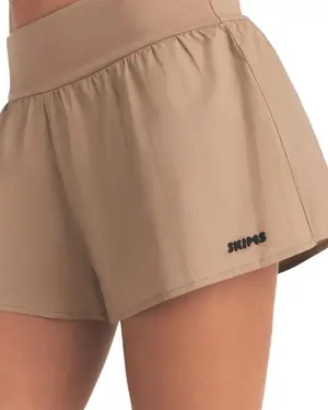 SKIMS Woven Flutter Shorts - Desert