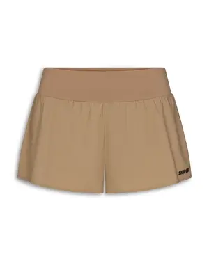 SKIMS Woven Flutter Shorts - Desert